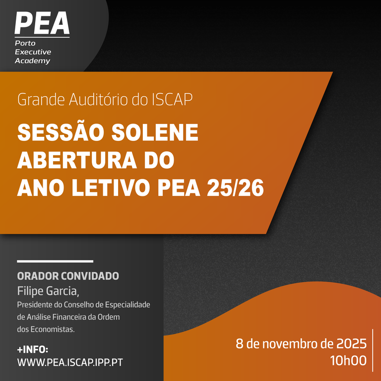 Cerimónia Solene de Abertura do Ano Letivo da PEA 25/26 — Porto ...