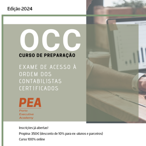 CURSO DE PREPARAÇÃO PARA O EXAME DE ACESSO À OCC — Porto Executive Academy